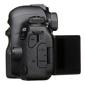 Canon EOS 6D Mark II DSLR Camera w/EF 24-105MM L is II USM + 75-300mm + 420-800mm Super Telephoto Lens + LED Always on Light + 128GB Memory, Filters, Case, Tripod + More (34PC Bundle Kit)