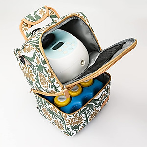 V-COOOL Breast Pump Bag Suitable for Spectra s1 s2, Cooler Bag, Breast Pump Backpack Double Design Layer, for Outside Working Mothers