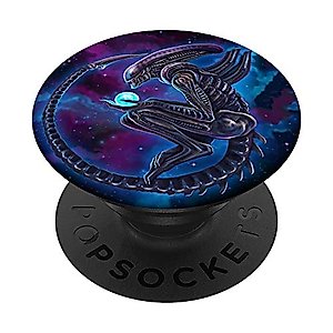 Xenomorph with pearl PopSockets PopGrip: Swappable Grip for Phones & Tablets