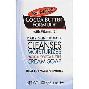 Palmer's Cocoa Butter Formula with Vitamin E, Daily Skin Therapy Cream Soap 3.5 oz (Pack of 6)