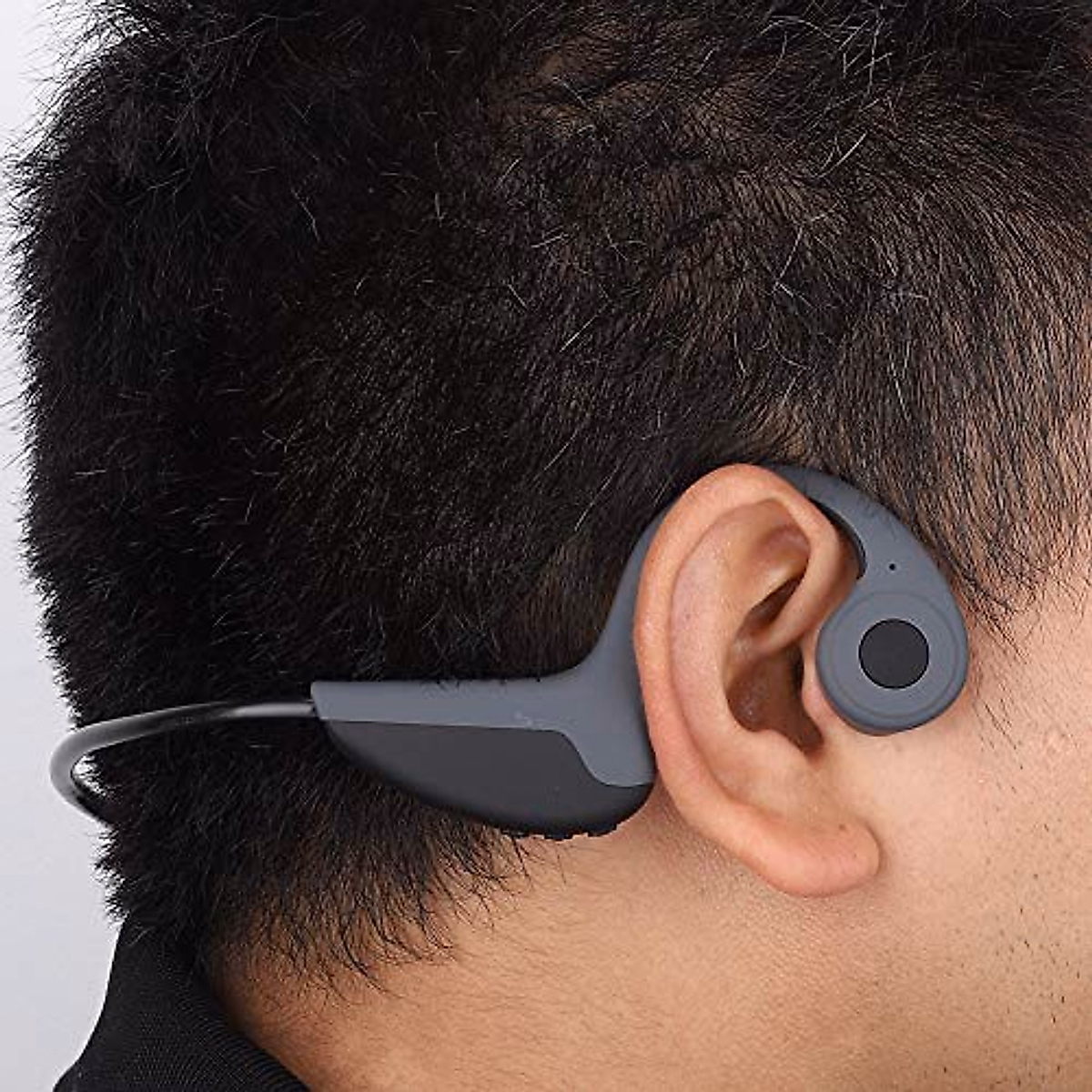 Z8 Wireless Bone Conduction Headset Bluetooth V5.0-vidonn F1 Sports Open Headset With Microphone Ip55 Waterproof And Sweatproof, Suitable For Running Exercise,Hiking,Cycling,Talking