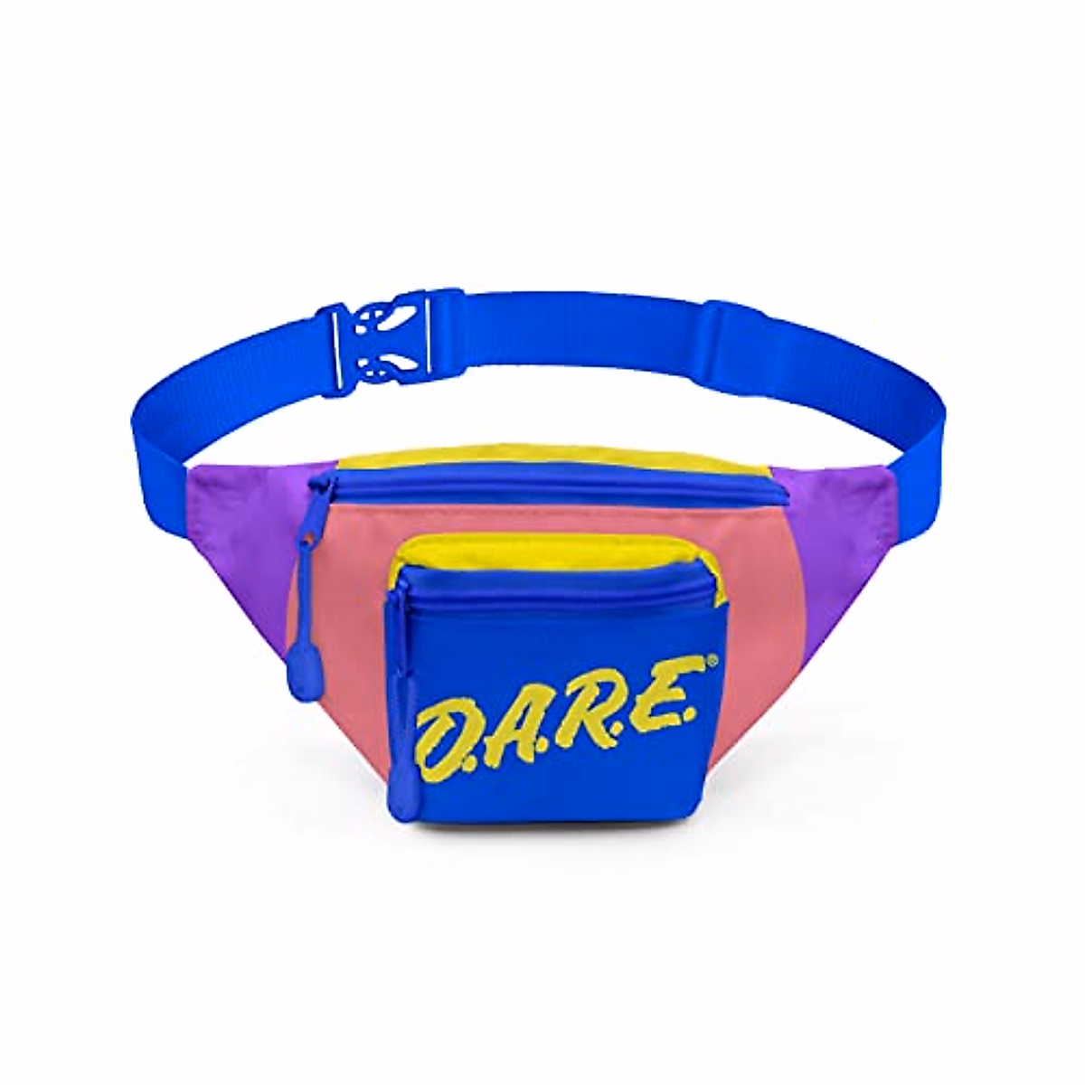 Tipsy Elves Retro DARE Fanny Pack (One Size, Multicolor)