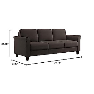 LifeStyle Solutions Watford Sofa, Coffee