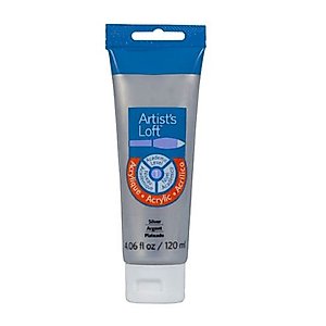 Artist's Loft Metallic Acrylic Paint, 4 oz. (Silver)