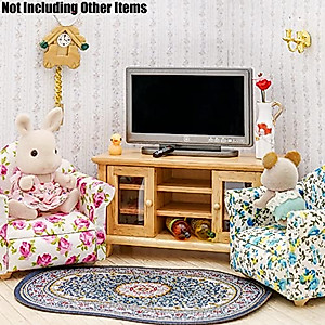 Odoria 1/12 Miniature TV and Remote Dollhouse Decoration Accessories
