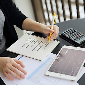 EOOUT 4 Pack Spiral Lined Notebook, Ruled Journals Notebooks, Soft Cover Notebook, 80 Sheets, 160 Pages, Lined Paper, 5" x 8", for Gifts, Office, School Supplies