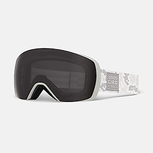 Giro Contact Ski Goggles - Snowboard Goggles for Men & Women - Whiteout Strap with Vivid Smoke/Vivid Infrared Lenses