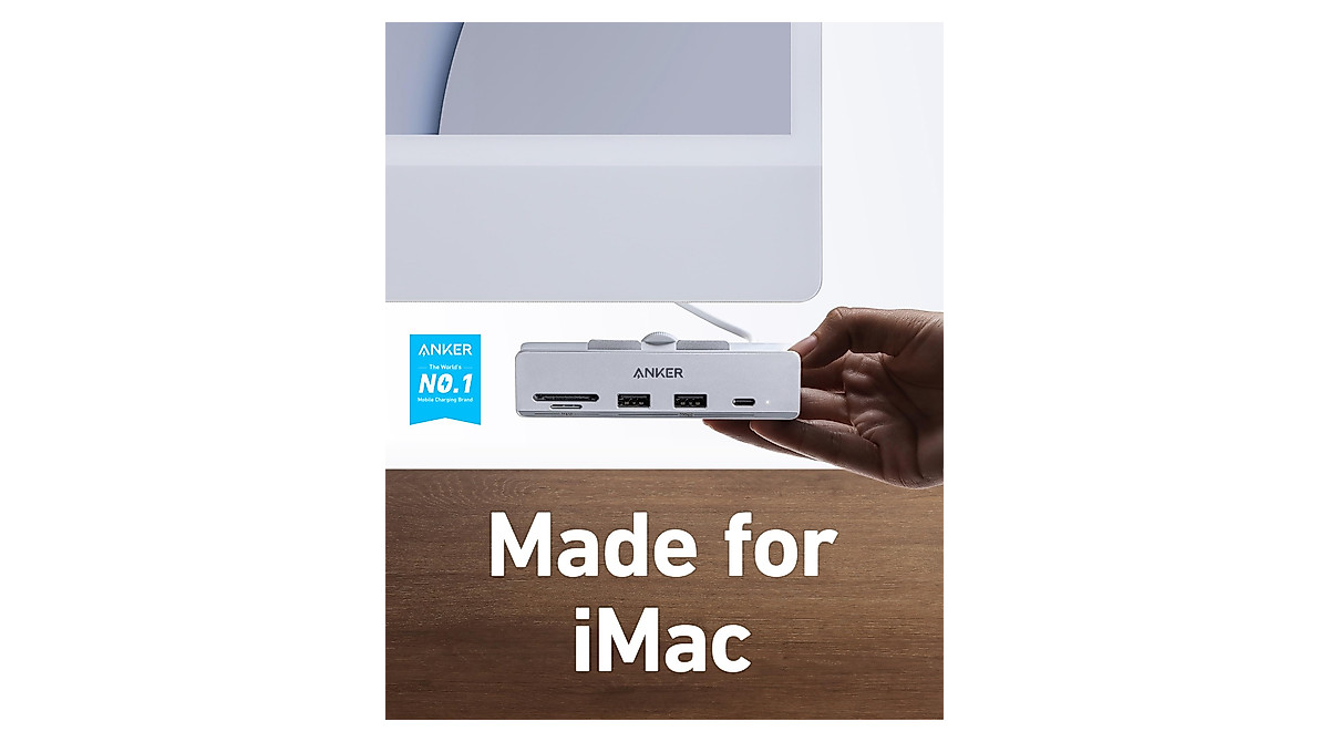 Anker 535 USB C Hub - 5-in-1 Solution for iMac