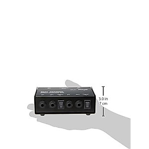 Stagg 2 Channel Passive DI Box With Mono/Stereo Switch SDI-ST