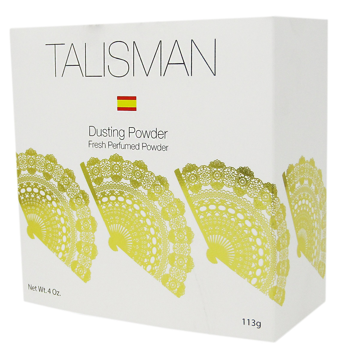 Talisman Perfumed Dusting Powder with Puff, 4 oz