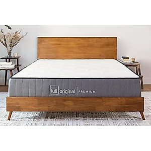 Lull Original Premium 5-Layer Full Mattress | Highest Density Memory Foam Mattress w/Enhanced Cooling & Therapeutic Support | 12 inch Medium Firm Bed in a Box | 365 Night Trial
