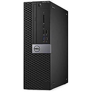 Dell OptiPlex 7050 Small Form Factor Desktop Computer, Intel Core i5-7500, 8GB DDR4, 256GB Solid State Drive, Windows 10 Pro (1735H)