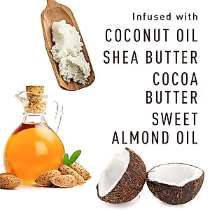 Beard Balm & Hair Pomade by Bevel with Coconut Oil and Shea Butter, Beard Care for Men, 1.7 oz (Packaging May Vary)