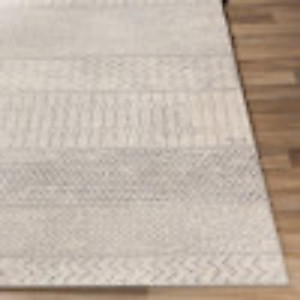 Livabliss Hana Modern Moroccan Area Rug,4'3" x 5'11",Silver Grey