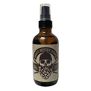 Grave Before Shave™ Pine/Cedar Wood Beard Oil 4oz. BIG BOTTLE