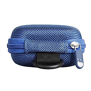Hermitshell Travel Case for Skullcandy Indy True Wireless in-Ear Earbud (Only Case) (Blue)