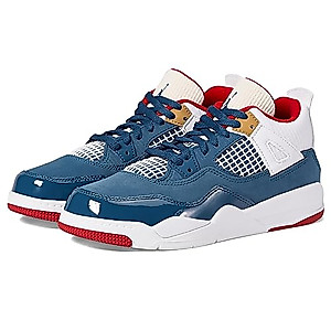 Jordan Jordan 4 Retro (Little Kid) French Blue/White/Gym Red/Pearl White 3 Little Kid M
