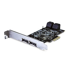 Vantec 4-Channel 6-Port SATA 6Gb/s PCIe RAID Host Card with HyperDuo Technology UGT-ST644R
