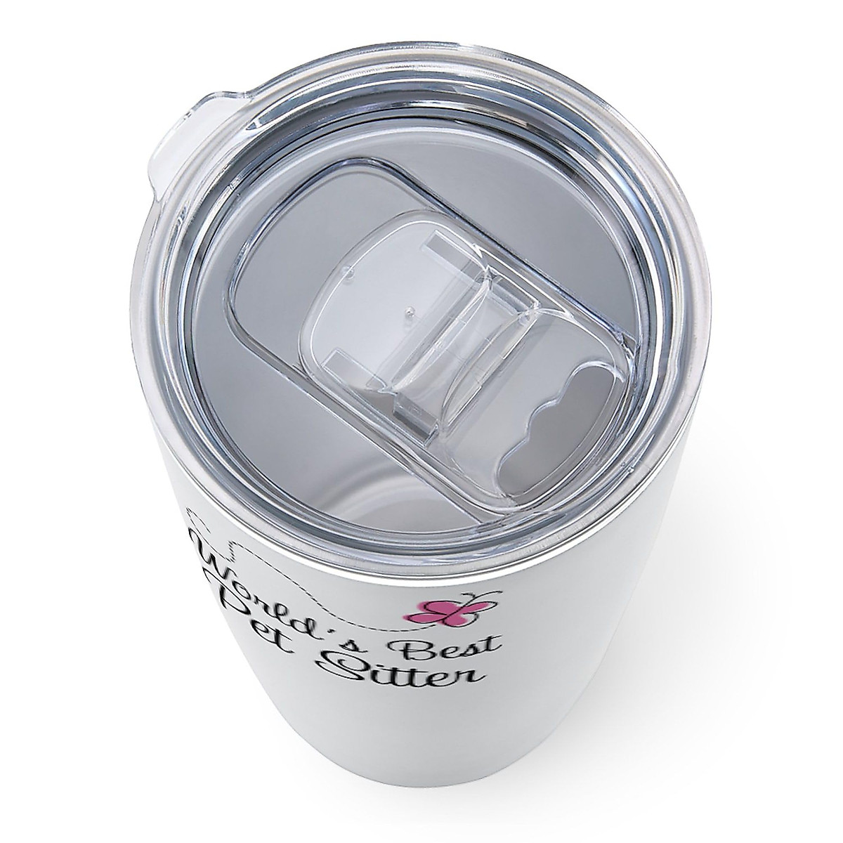 CafePress Pet Sitter Worlds Best 20 Oz Stainless Steel Travel Mug 20 oz. Insulated Stainless Steel Coffee Tumbler