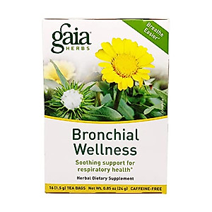 GAIA HERBS Bronchial Wellness, 16 CT