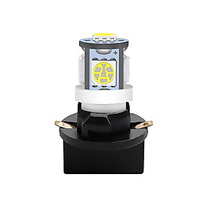 ALOPEE T10 Twist Lock Socket 194 168 Wedge Base Holder for W5W 2825 Auto Dashboard Instrument Panel Gauge Cluster Light Door Light Bulbs Holder DC 12V, Pack of 15