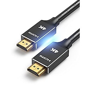 Capshi 4K Long HDMI Cable 35ft/10M, in-Wall CL3 Rated HDMI Cable 2.0 Support (HDR10 8/10bit 18Gbps HDCP2.2 ARC) High Speed HD Shielded Cord Compatible with Roku TV/Laptop/PC/HDTV