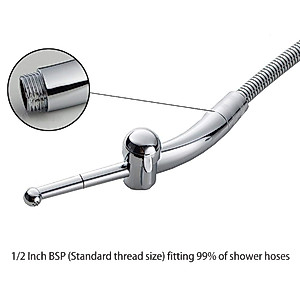 Handheld Bidet Toilet Sprayer, ABS Bathroom Bidet Sprayer Set, Baby Cloth Diaper Sprayer, Bidet Cleaning System Kit (Sliver)