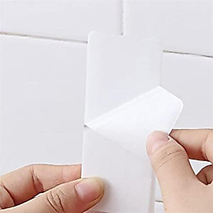 YUNSI Row Plug Retainer No Trace Free Punching Self-Adhesive Plug Strip Board Wall Patch Panel Wall Mount Cable Organizer