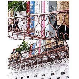 Stylish Simplicity Correction Fluid Mouse Wine Glass Rack Upside Down Wine Rack Bar Bar Wine Glass Rack Goblet Hanger Hanging Red Wine Glass Correction Fluid, PIBM, White, 100 * 25CM