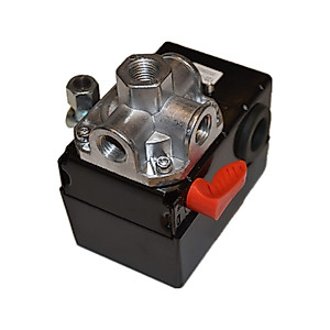 XIAOWEI 5140117-89 Pressure Switch For Porter Cable Air Compressor 150/120 PSI Craftsman