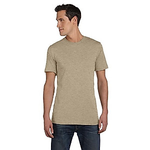 Bella+Canvas Unisex Jersey Short Sleeve Tee, Heather Tan, X-Large