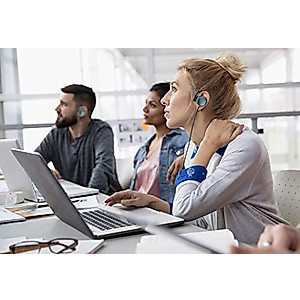 EXMAX SEP-01 Sports Stereo Headphones 3.5mm Headset Single Side Ear Hook Bass Earphone for Wireless Tour Guide System Receiver PM3 Player Laptop Computer Tablets - 10 Pack