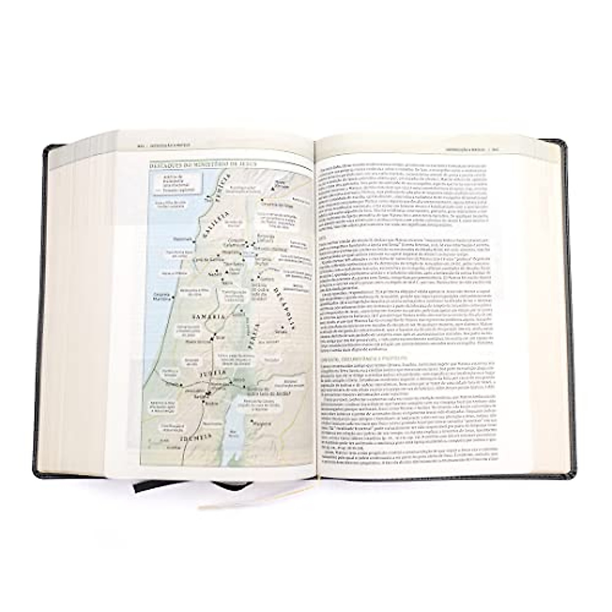 Bíblia De Estudo Thomas Nelson - Azul Encadernação de couro – 15 janeiro 2023…