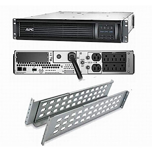 APC Smart-UPS RM SMT1500RM2U 1000W/1440VA 2U Rackmount LCD UPS System (Renewed)