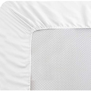 Pottery Barn | Pure 800 Thread Count | 100% Egyptian Cotton Sheet Set | Queen(60" X 80") White |Comfy&Cozy Set 8"-14"(inch) Deep Pockets with Elastic Bounded 4 Piece Set | Oeko-Tex Standard