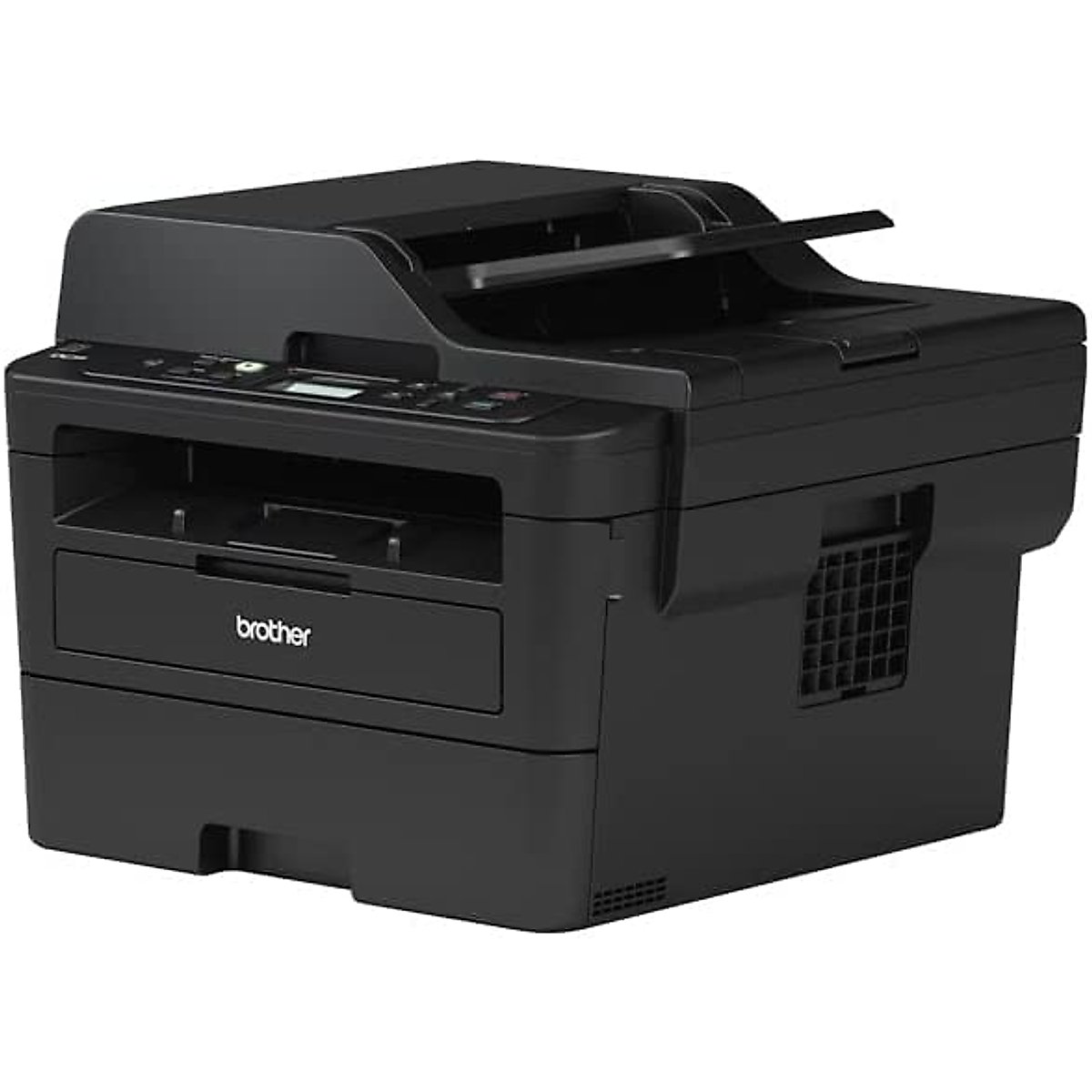 Brother DCPL2550DW Monochrome Wireless Laser Printer, Print Scan Copy, Automatic Duplex Printing, 2-Line LCD Display, 36 ppm, 50-Sheet ADF, 2400 x 600 dpi, Black, Bundle with Cefesfy Printer Cable