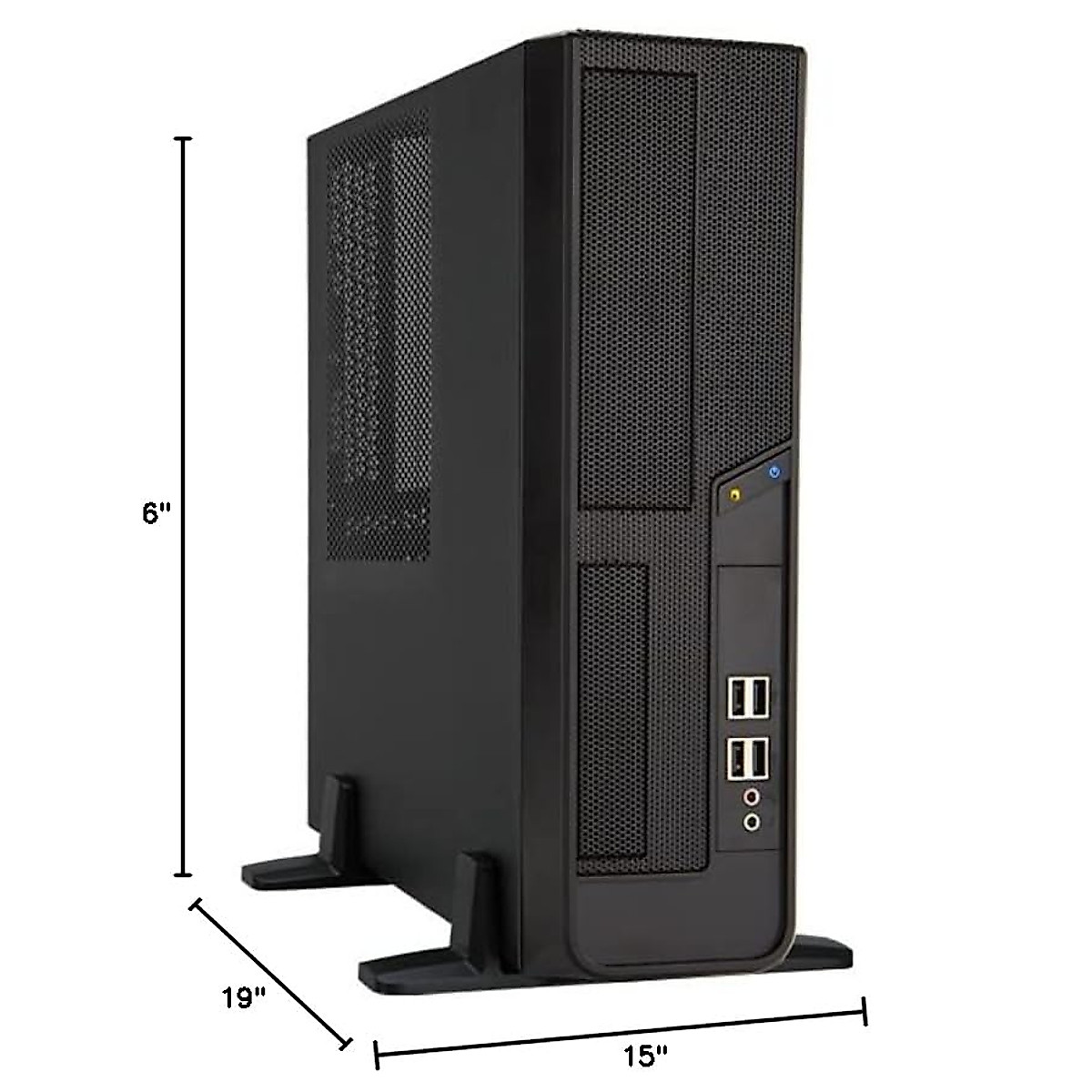 InWin BL040 mATX Desktop case with 300W TFX PSU/Black/IEEE 1394 - BL040.FF300TB3F