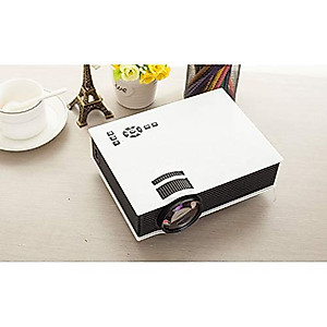 KXDFDC Movie Projector, Video Projector,Portable Projector Mini Projector with Zoom Support