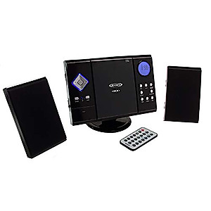 JENSEN® Wall Mountable CD System with Digital AM/FM Stereo Receiver and Remote Control