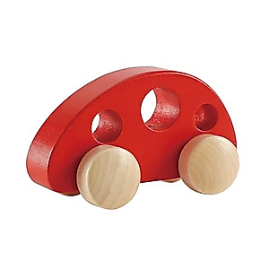 Hape Wooden Mini Van| Wooden Vehicle Toys for Toddler Gift