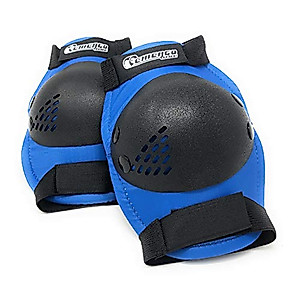 Chicago Skates Inline Training Skate Combo Set - Blue, Boys - Small Sizes J10-J13