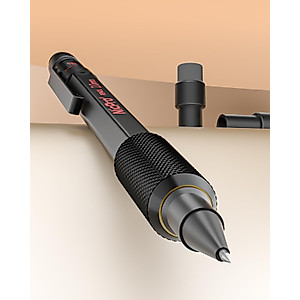 Nicpro 3 Pack 2mm Mechanical Pencils Set with Case, 33 Graphite Lead Refills (4B 2B HB 2H 4H), 36 Colored Lead, Erasers -Weatherproof Metal Barrel, Heavy Duty Carpenter Pencil For Drawing Sketching