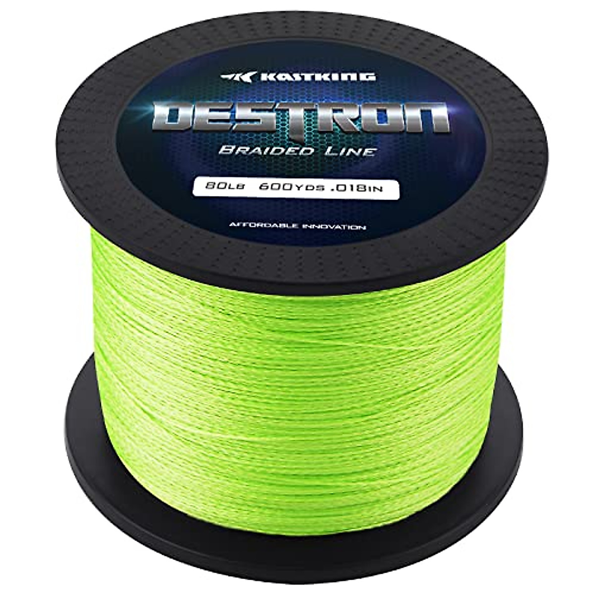 KastKing Destron Braided Fishing Line,Grass Green,20lbs,300 yds