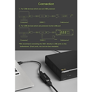 KGUSS Topping HS01 USB 2.0 High Speed Audio Isolator Compatible with PCM32bit 768kHz DSD512 withstands up to 1kVRMS