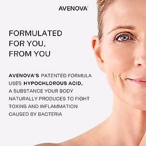 Avenova Eyelid and Eyelash Cleanser Spray - Dry Eye Relief With Pure Hypochlorous Acid, Gentle Everyday Lash Cleanser For Blepharitis Irritation and Stye Treatment, FDA Cleared Formula, 20mL (0.68oz)