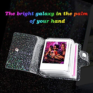 2Packs 36 Pockets 2x3 Photo Album for Fujifilm Instax Mini 12 11 9 Camera, Polaroid Snap, Z2300, SocialMatic Instant Cameras & Zip Instant Printer (White)