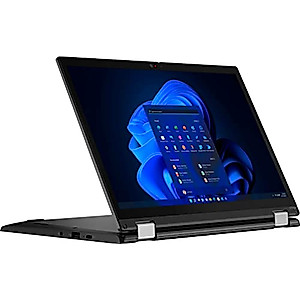 Lenovo Latest ThinkPad X13 Yoga Gen 3, i7-1255U, 13.3" 2K (2560x1600) IPS, Touchscreen, 16GB DDR4, 1TB SSD, Intel Iris Xe Graphics, Integrated Pen, Weigh 2.65 lbs, 1080p Camera, Win 11 Pro - Black