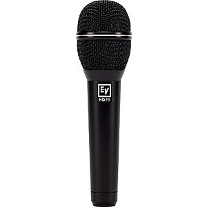 Electro-Voice ND76 Dynamic Cardioid Vocal Microphone,Black
