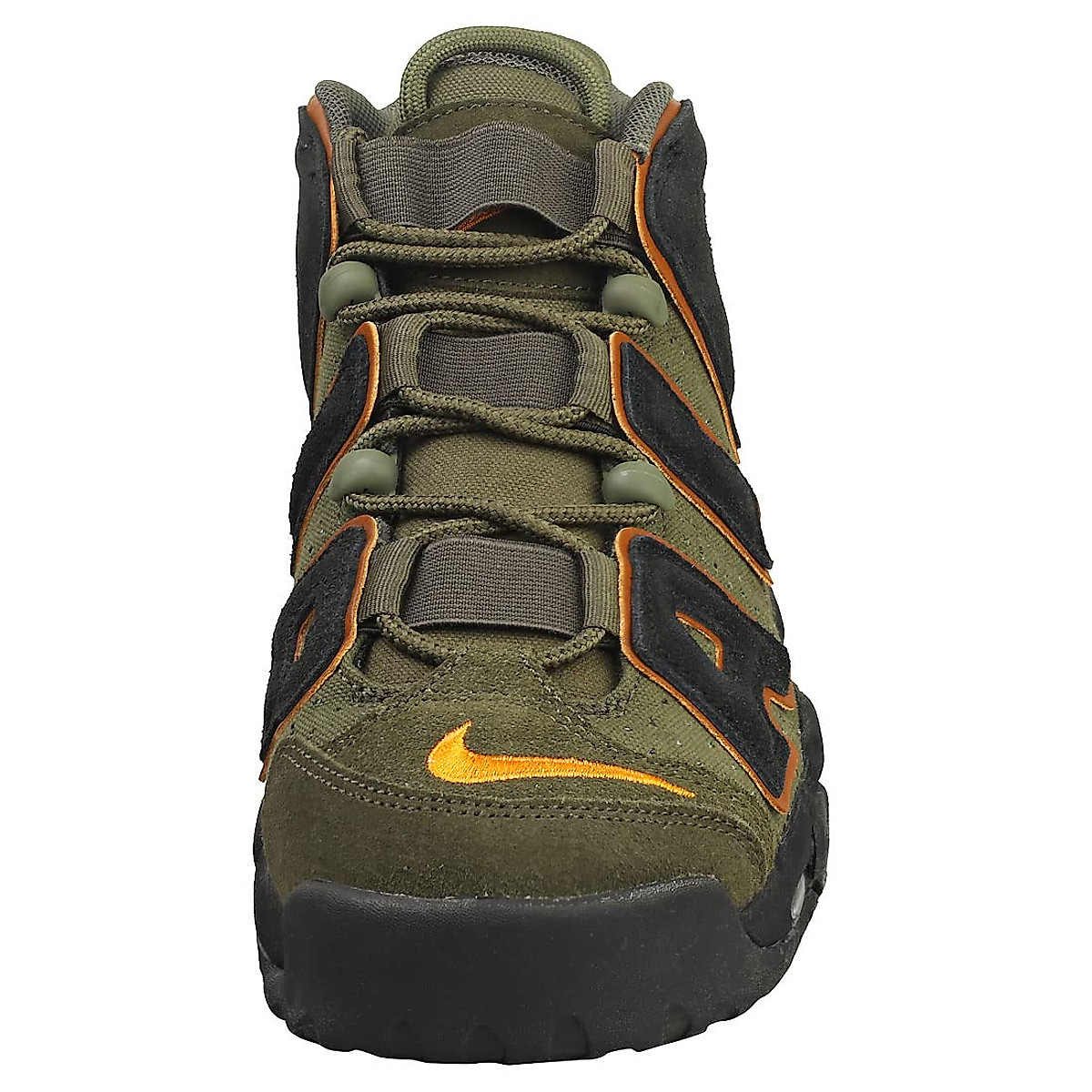 Nike mens Air More Uptempo Shoes, Cargo Khaki/Black-pecan-alpha, 8.5