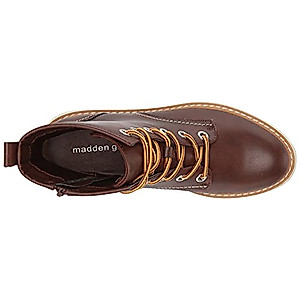 Madden Girl Women's Kentt Hiking Boot, Dark Cognac, 6